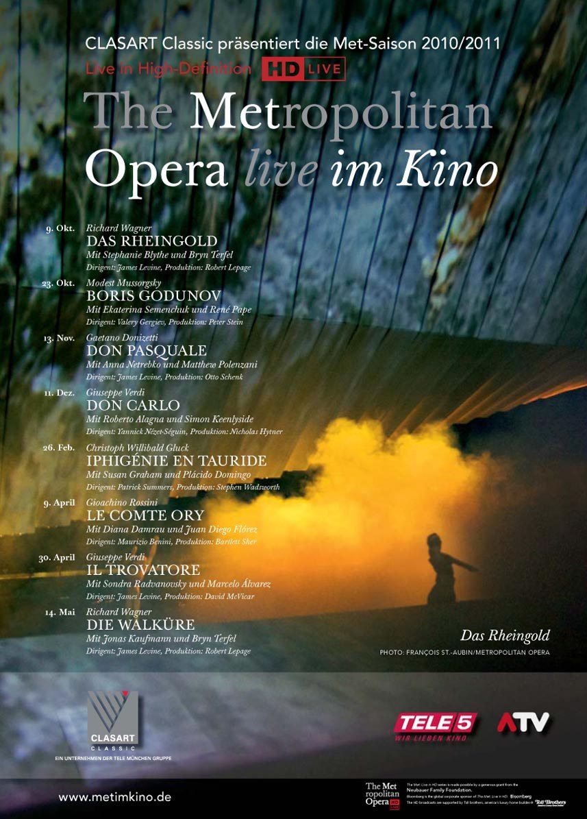 The Metropolitan Opera New York 2010/11 - Wagner: Das Rheingold | Cinestar