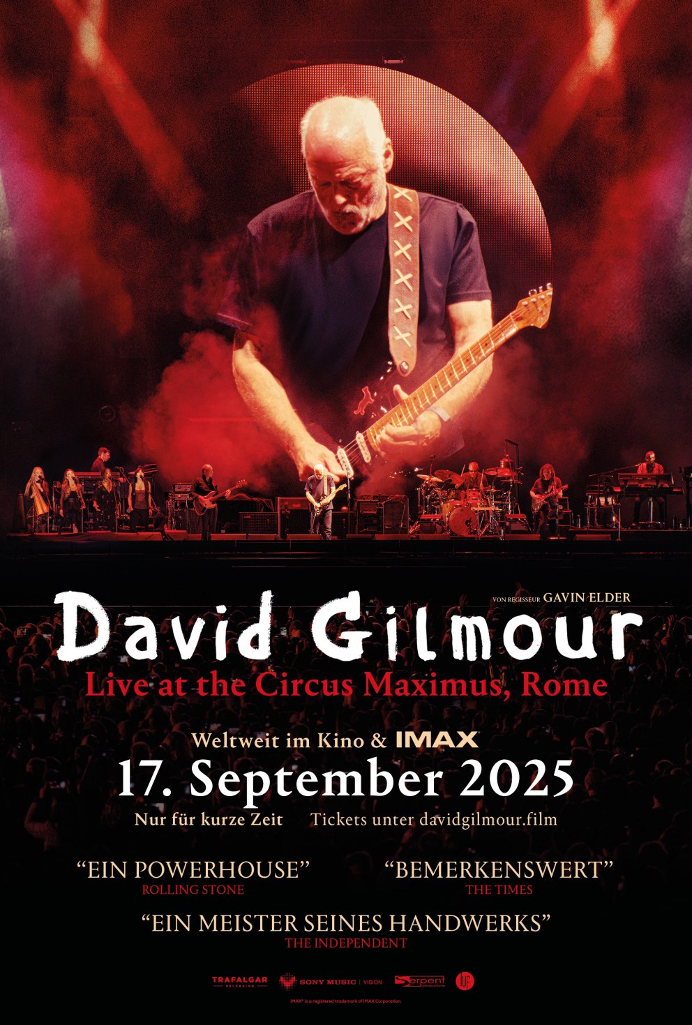 David Gilmour - Live at the Circus Maximus, Rome | Der Filmpalast ...