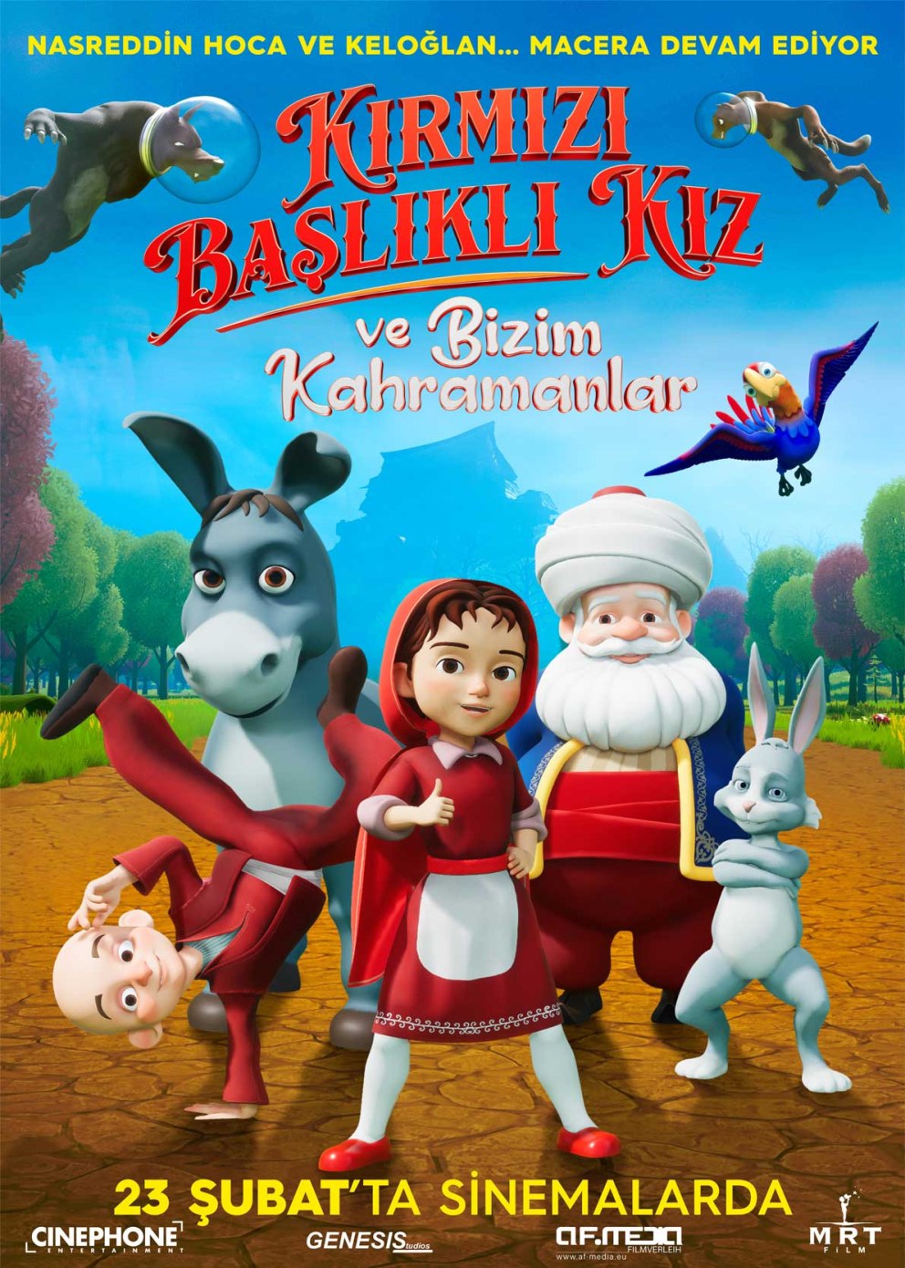 Kirmizi baslikli kiz ve bizim kahramanlar | Cinestar