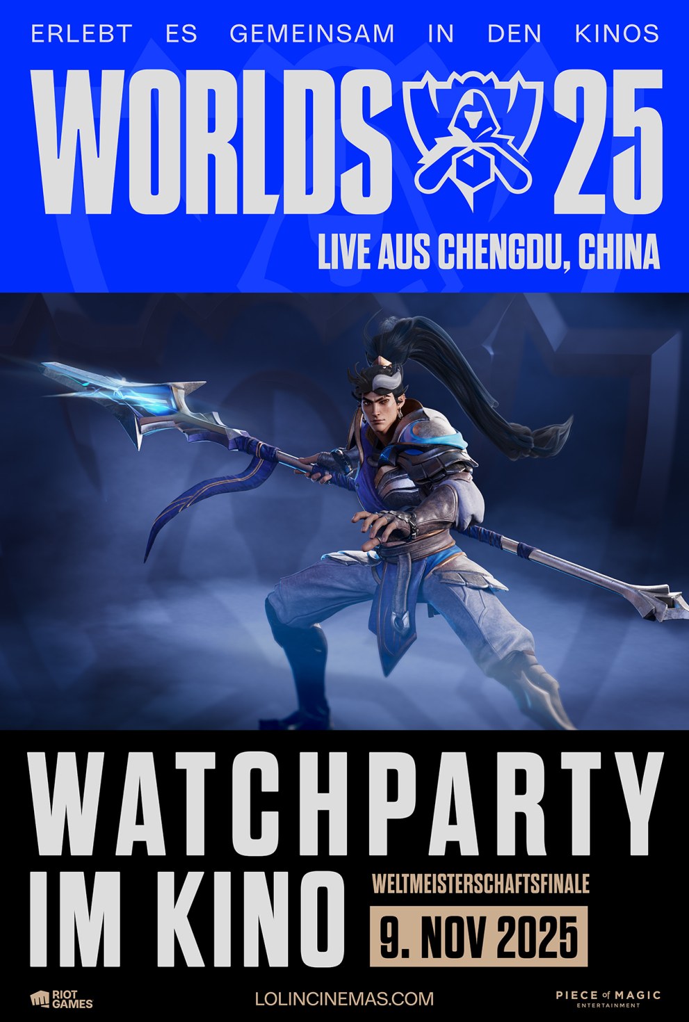 League of Legends Worlds25 - Finals in Cinema | CineStar Berlin - CUBIX ...