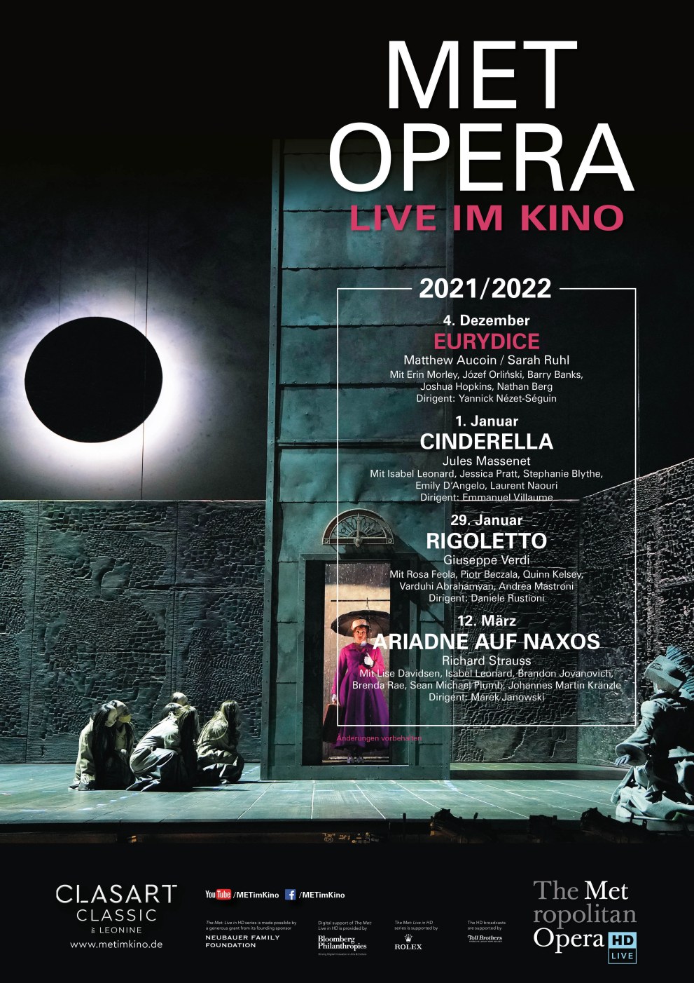 Met Opera 2021/22: Matthew Aucoin EURYDICE | Cinestar