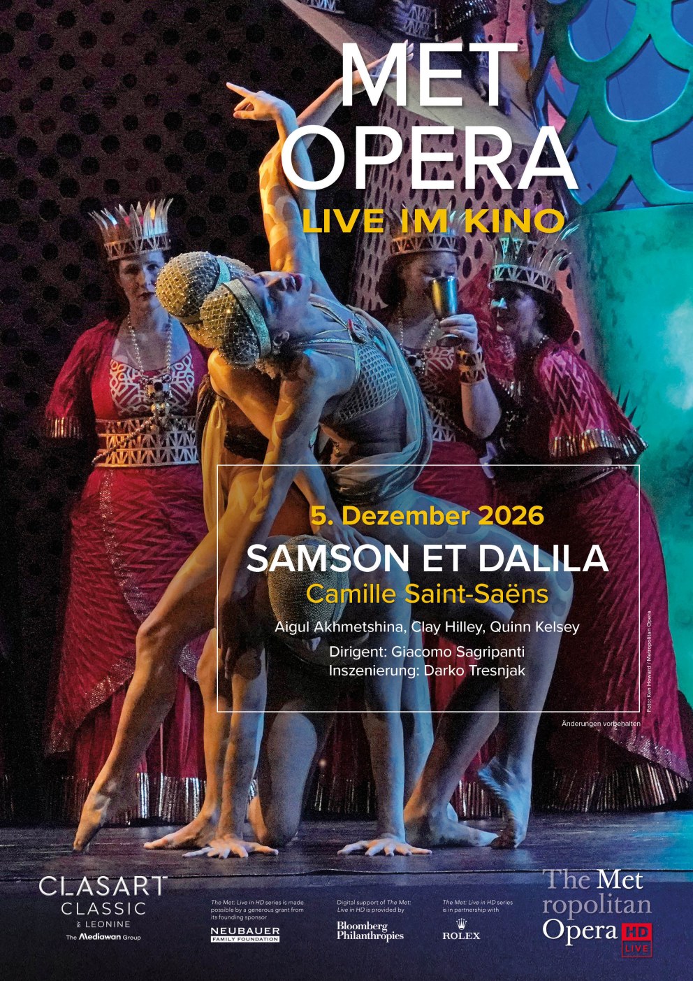 Live aus der MET: Saint-Saëns: Samson et Dalila | CineStar Konstanz