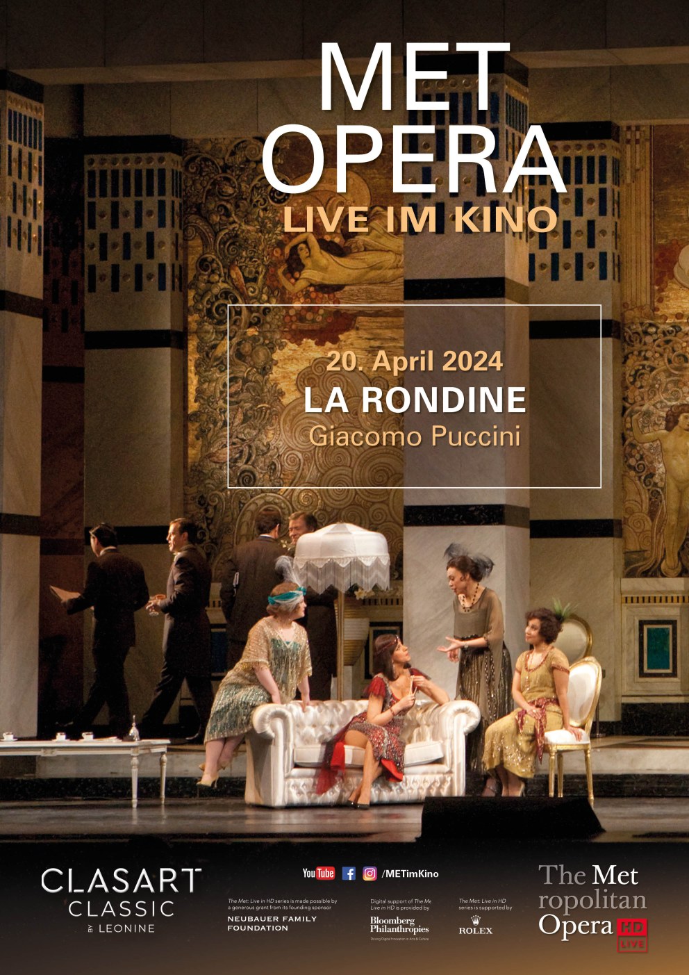 La rondine - Puccini (MET 2024) | Cinestar