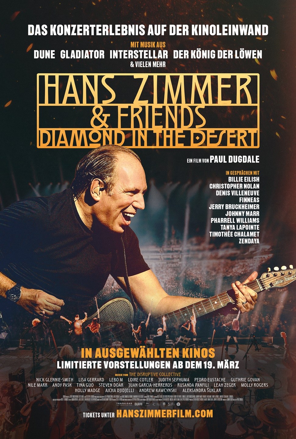 Hans Zimmer & Friends: Diamond in the Desert | Cinestar