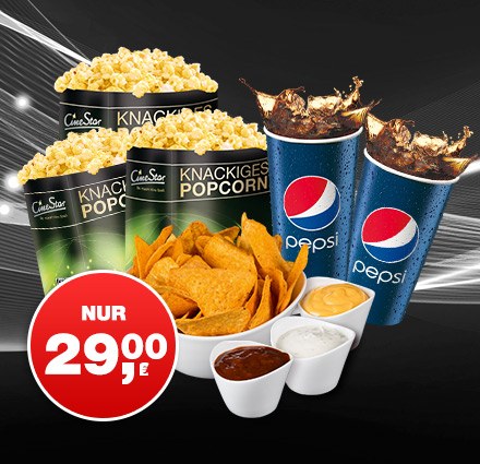 Snacks und Drinks | CineStar Stade